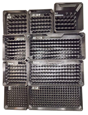 All Calibers Ammo Storage Containers for Packout Compact Insert For ...