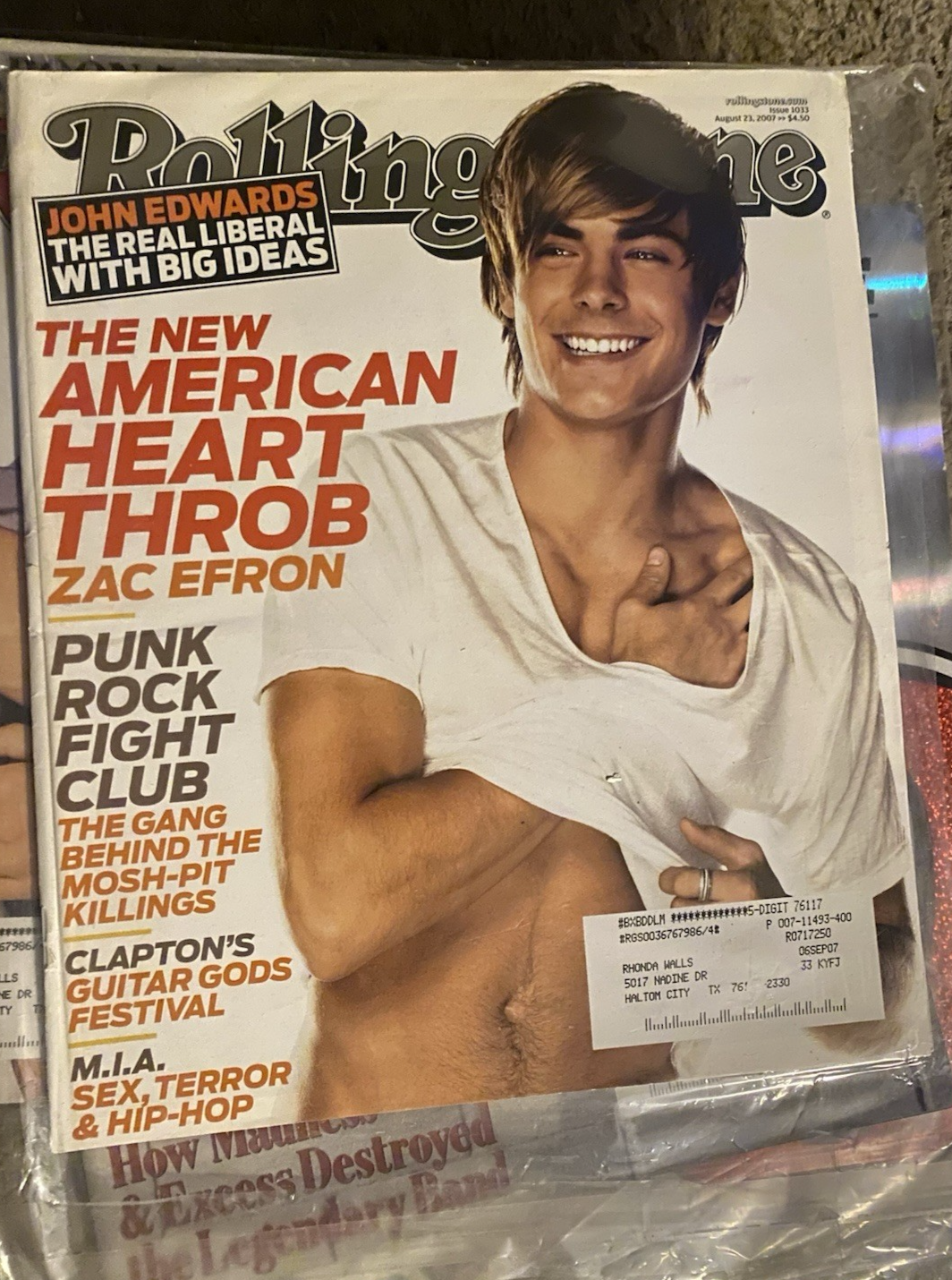 Rolling Stone Magazine - August 23, 2007 - 1033 M390 | eBay