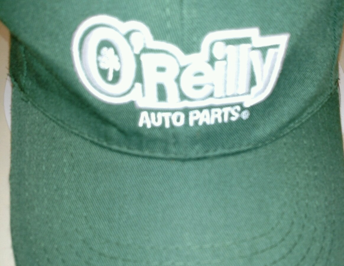 O'REILLY AUTO PARTS Cars Automotive Green Hat Baseball Cap Unique Rare ...