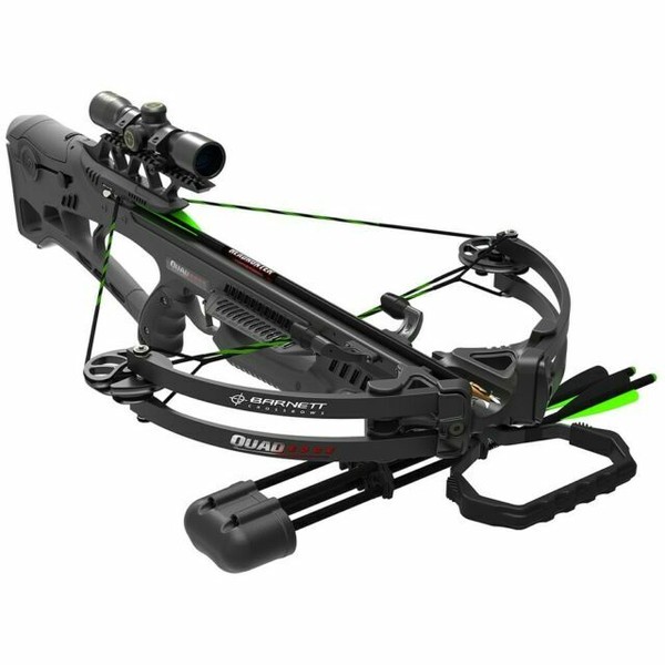 Barnett Crossbows 78040 Quad Edge Crossbow 340 FPS 4x32 Scope - Black ...
