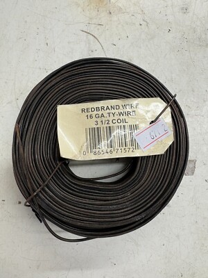 REDBRANDWIRE TY WIRE 16GA. 3-1/2” Coil rebar wire | eBay