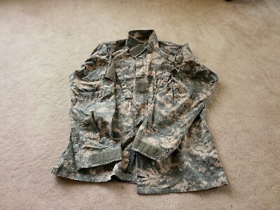 ARmy Combat Camo Insect Shield Repellent field Jacket Small | eBay