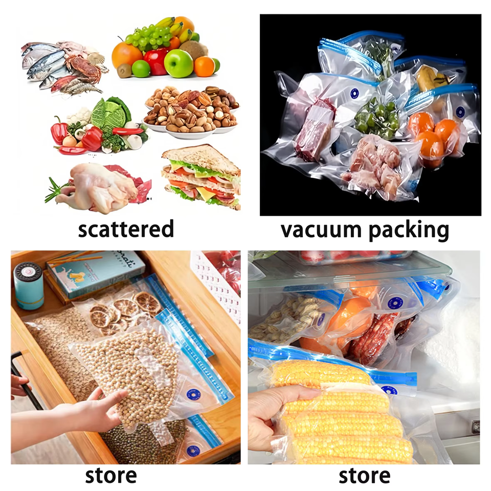 Handheld Vacuum Sealer for Food Storage，Portable Vacuum Sealer，Avoid ...