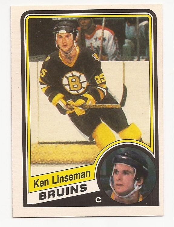 1984-85 O-PEE-CHEE BRUINS KEN LINSEMAN HOCKEY CARD #7 | eBay