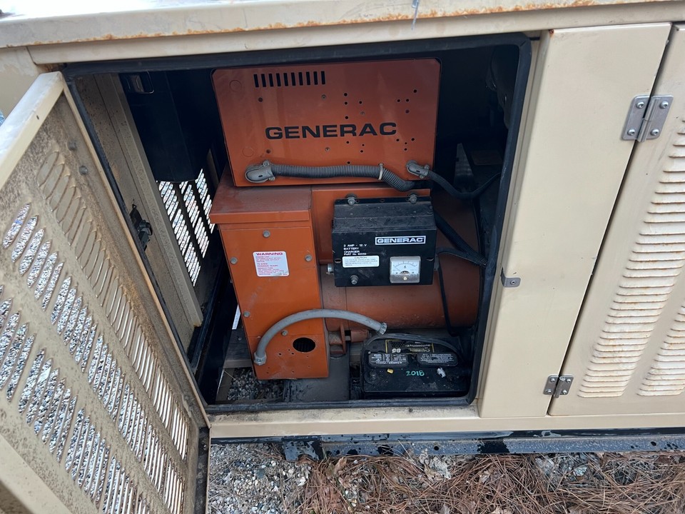 35 kw Generac Natural Gas or Propane Generator Sound attenuated ...