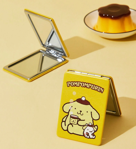 Sanrio Characters Pompompurin Pocket Folding Mirror Make-up Mirror | eBay