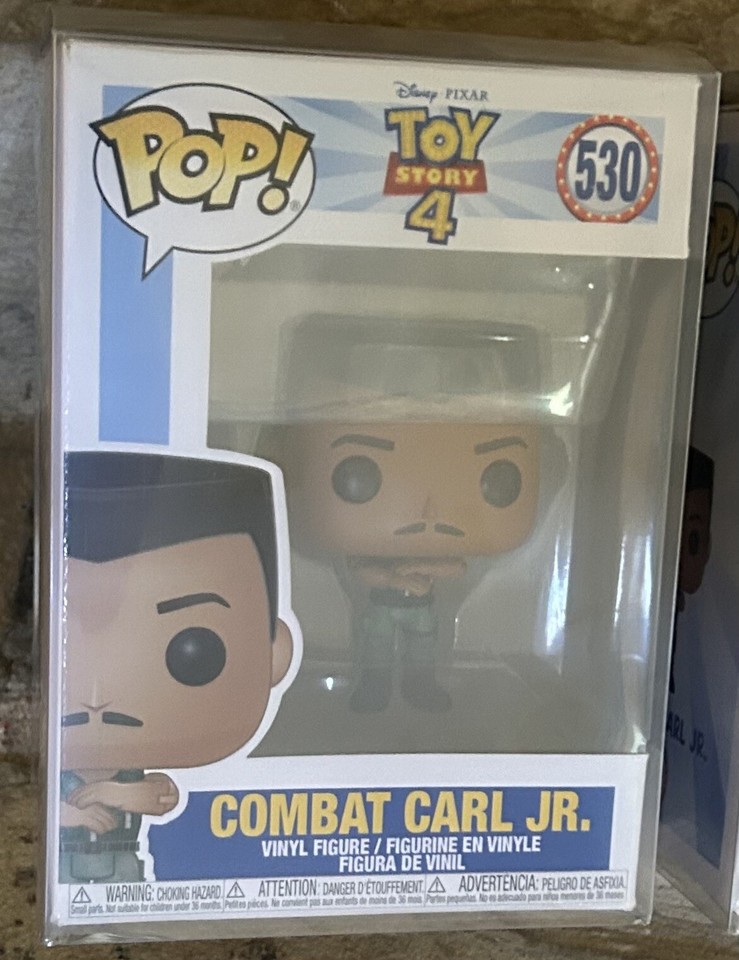 Lot Of 3 COMBAT CARL JR. Funko Pops 530 w/Protectors + Carl Weathers ...