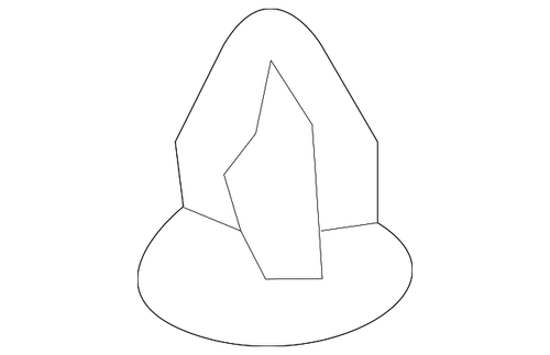 Genuine Lexus Fender Liner Grommet 90189-A0011 | eBay