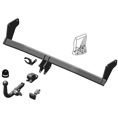 Brink Towbar for Kia Rio Hatchback 2011-2017 - Detachable Tow Bar ...
