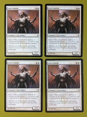 Lost Leonin x4 New Phyrexia 4x Magic the Gathering MTG | eBay