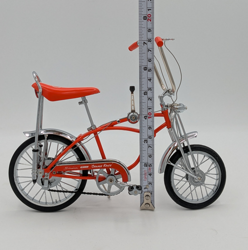 Schwinn Sting-ray Orange Krate Bicycle Model, Museum Quality 1:6 Ratio ...