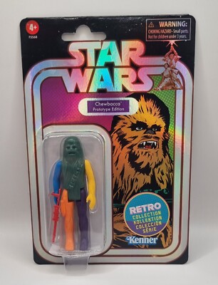 Star Wars Retro Collection - Prototype Edition - Chewbacca (Green Head ...