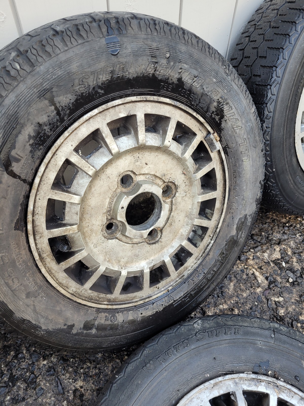 Ford Fiesta Mk1 Ghia Alloy Wheels 12" popular Etc Set Of 6 * SWANSEA ...