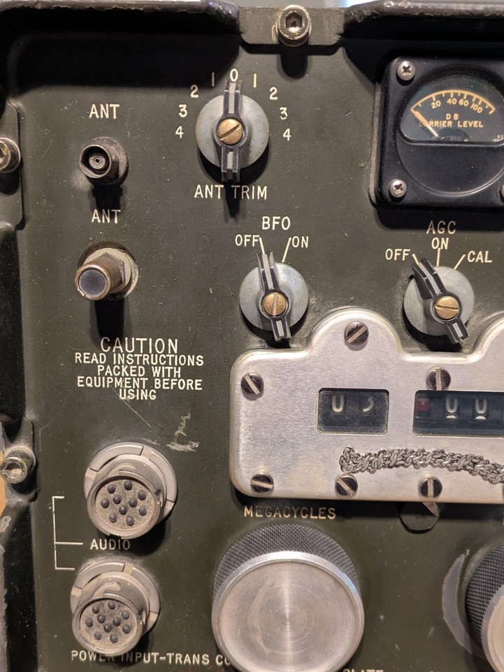 Vintage Western Electric Collins R-392 /URR US Military Radio Receiver ...