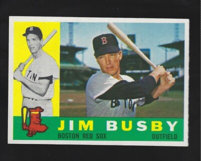 1960 TOPPS JIM BUSBY # 232 NEAR MINT + | eBay