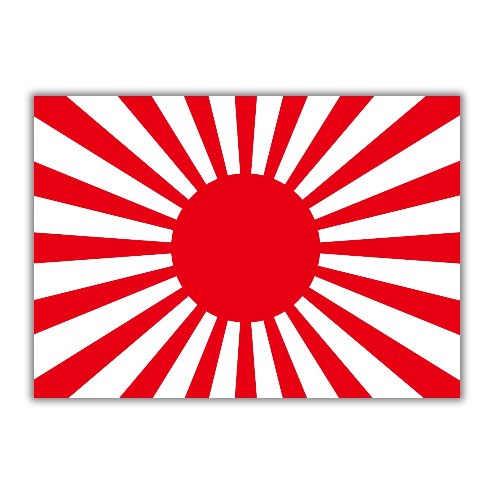 Japanese War Imperial Army Rising Sun Flag Sticker 1870-1945 Decal ...