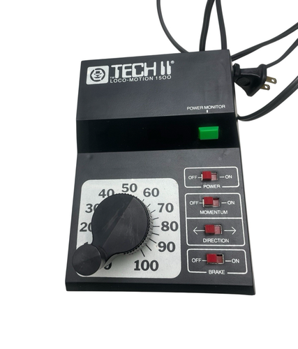 MRC Tech II Loco-Motion 1500 Model Train Control Transformer Power ...