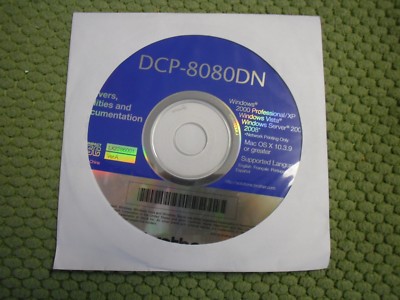 Genuine Brother DCP-8080DN Printer CD Software Drivers Utilities | eBay