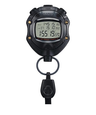 Stopwatch CASIO HS-80TW-1EF Nero Chrono | eBay