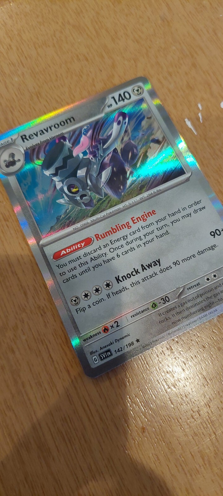 Revavroom (142/198) Holographic Pokemon card | eBay