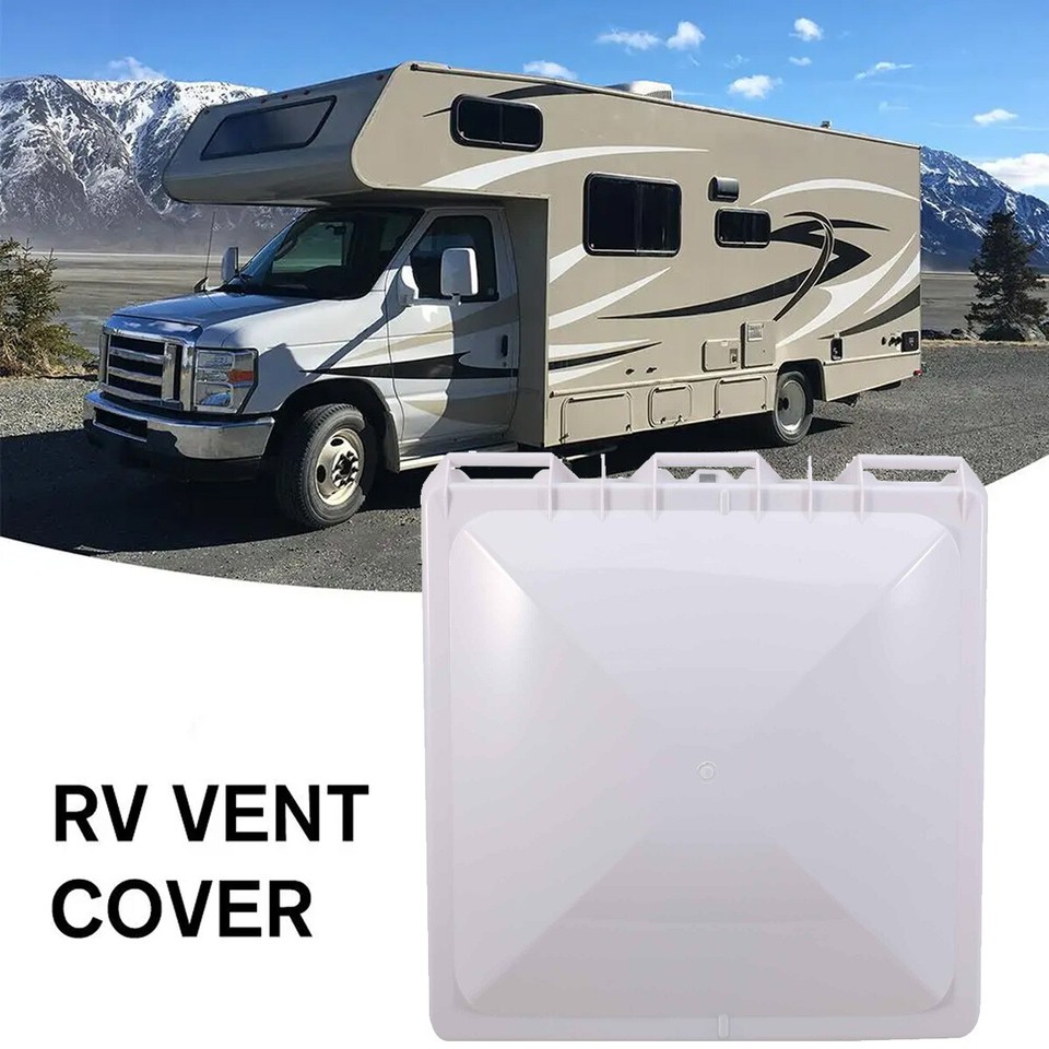 2pcs 14" Caravan Vent RV Skylight Roof Motorhome Poptop Lid Cover ...