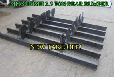 MITSUBISHI CANTER 3.5 TON REAR BUMPER / UNDERUN BAR - LBF1 | eBay