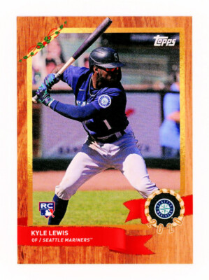 2020 Topps ROOKIE CARD Advent Christmas #11 Kyle Lewis RC Seattle ...