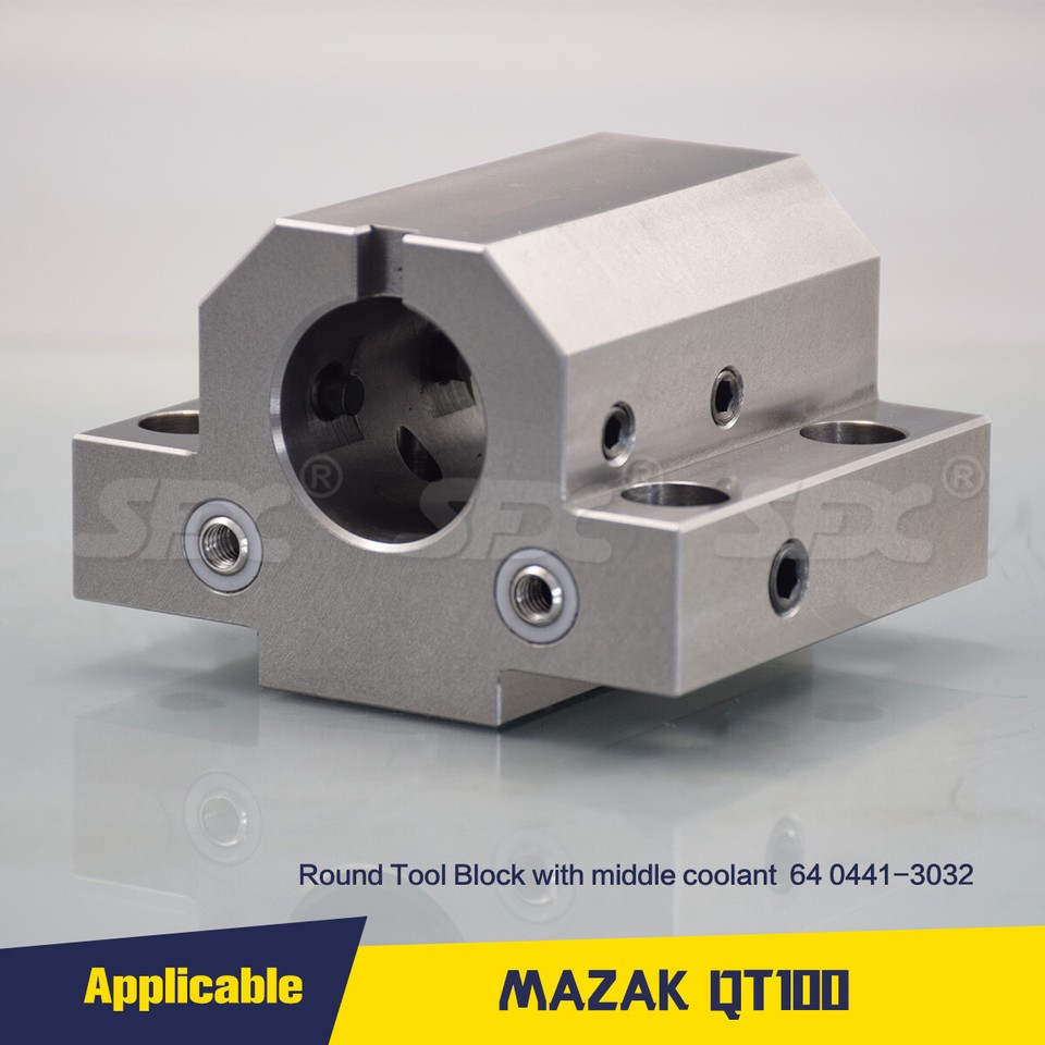 CNC Lathe Turret Tool Block Static Tool Holder Fits Mazak Hardinge ...