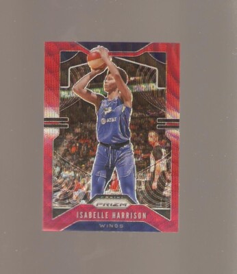 isabelle harrison 2020 panini red wave wnba insert card,, | eBay