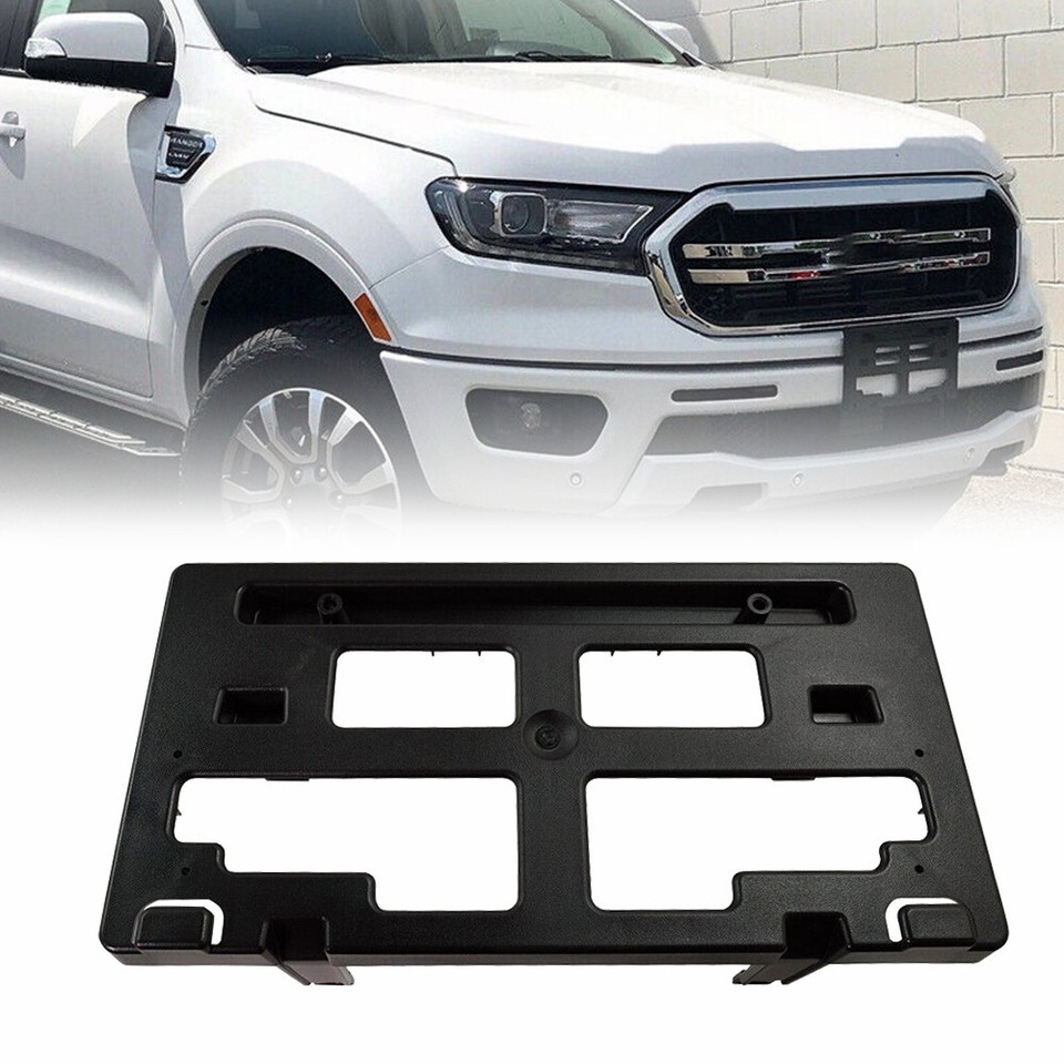 For 2019-2022 Ford Ranger 2020 2021 Front License Plate Bracket Holder ...
