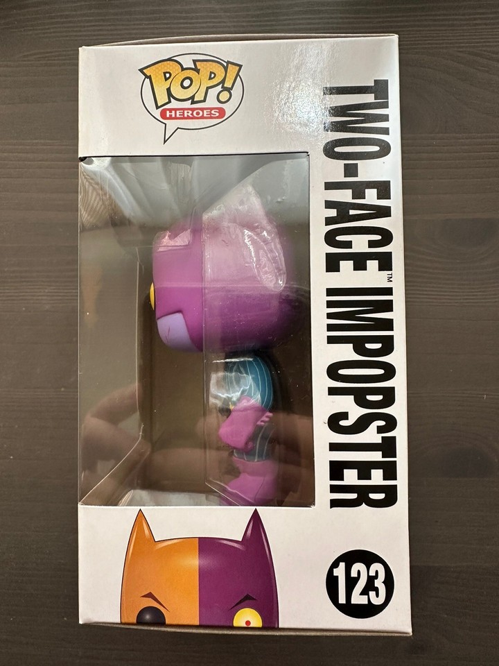 DC Super Heroes Two-Face Impopster Funko Pop Figure #123 | eBay