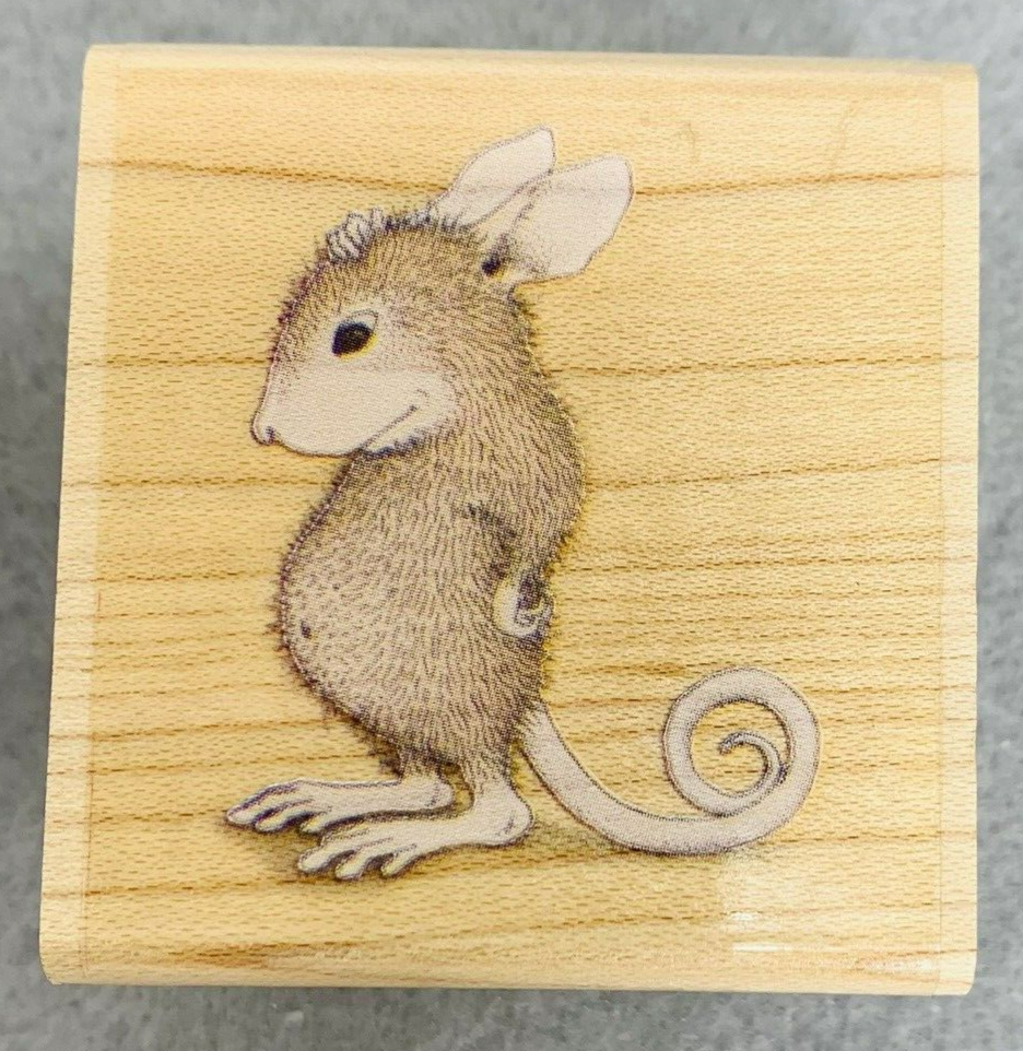 Stampabilities House Mouse Rubber Stamp Maxwell Stumped HMD1006 Hard to ...