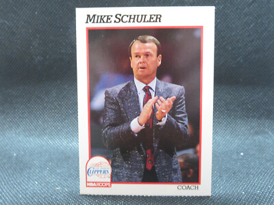 1991-92 NBA Hoops Basketball #232 Mike Schuler A | eBay