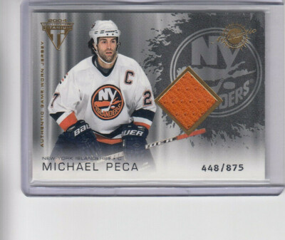 03/04 Pacific Private Stock Titanium Michael Peca GUJ Ltd #448/875 cd ...