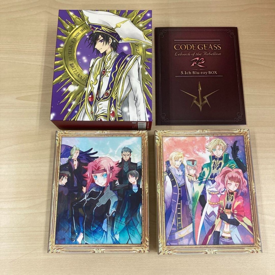 Code Geass Lelouch Of The Rebellion R1 R2 5.1Ch Blu-Ray Box set | eBay