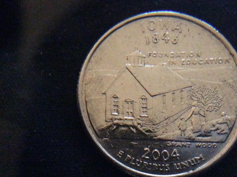 2004 P Iowa state &territories quarter,Errors on Rev Date** | eBay