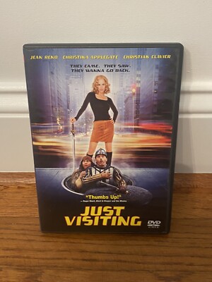 Just Visiting 2001 (DVD W/ Insert) Rare OOP Jean Reno Christina ...
