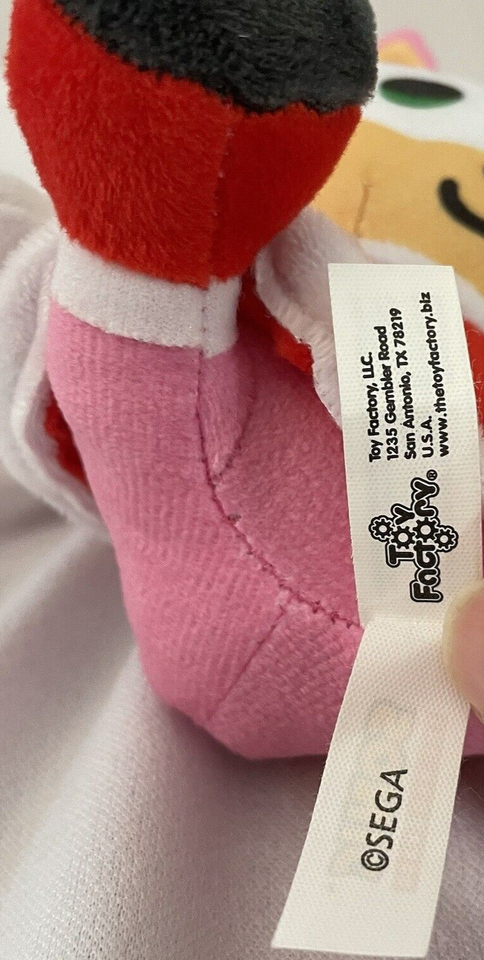 Toy Factory Sonic the Hedgehog Amy Rose Plush Big Head Doll Stuffed Toy ...