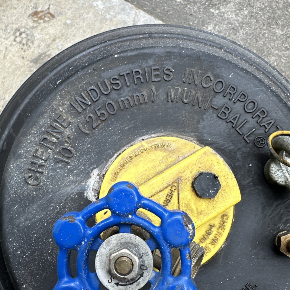 Cherne 10" (250mm) Test-Ball Plug 041-394 for Sewer/Drain Testing | eBay