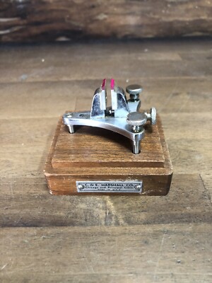 Vintage C&E Marshall Co Poising Tool Watchmaking | eBay