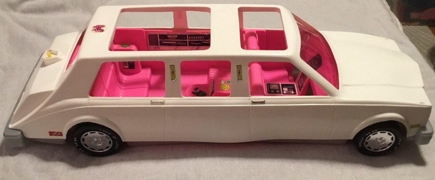 Vintage White Plastic Limo For Barbie Limousine 1980’s | eBay