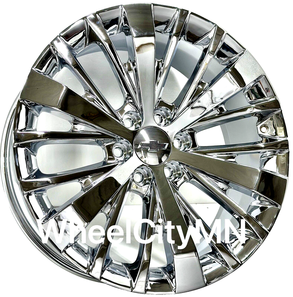 22" chrome OE 5945 replica SF1 wheels fits 2026 Chevy Tahoe Suburban ...