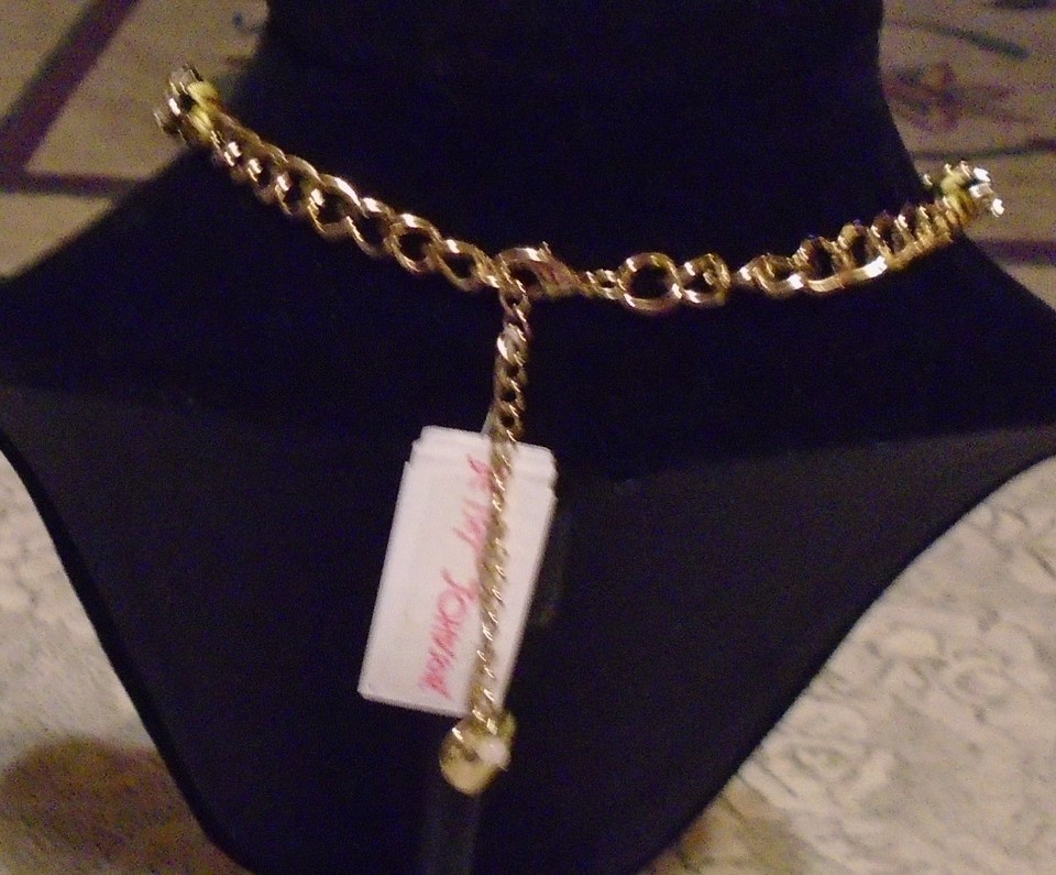 NWT AUTH BETSEY JOHNSON "DARLIN" STATEMENT NECKLACE | eBay