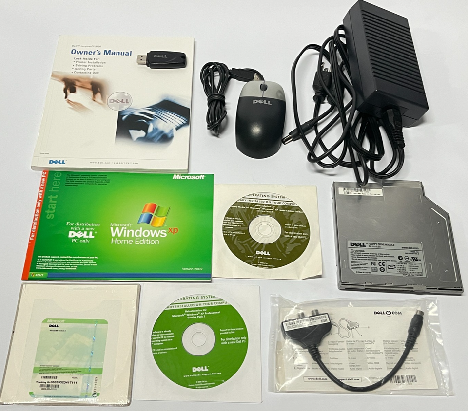 Dell Inspiron 9100 Pentium 4 3.00GHz 1GB Ram 120GB HD ATi Radeon 9700 ...