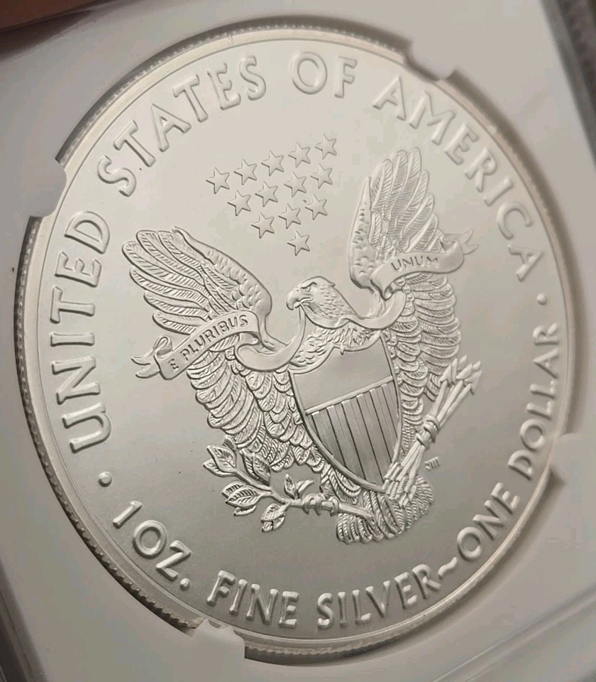 2016 American Silver Eagle First Day Of Issue 30th Anniversary Eagle ...