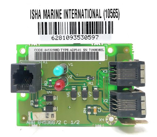 ABB 64536672 C 64532588D ADPI-01 PCB Card | eBay