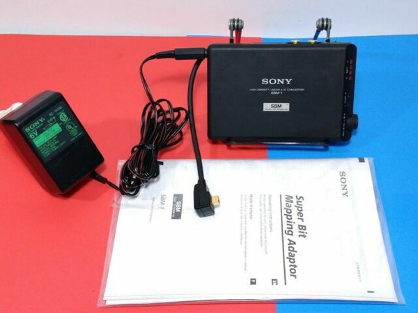 Sony Sbm-1 Portable Analog to Digital Convert DAT Super Bit Mapping Tcd ...