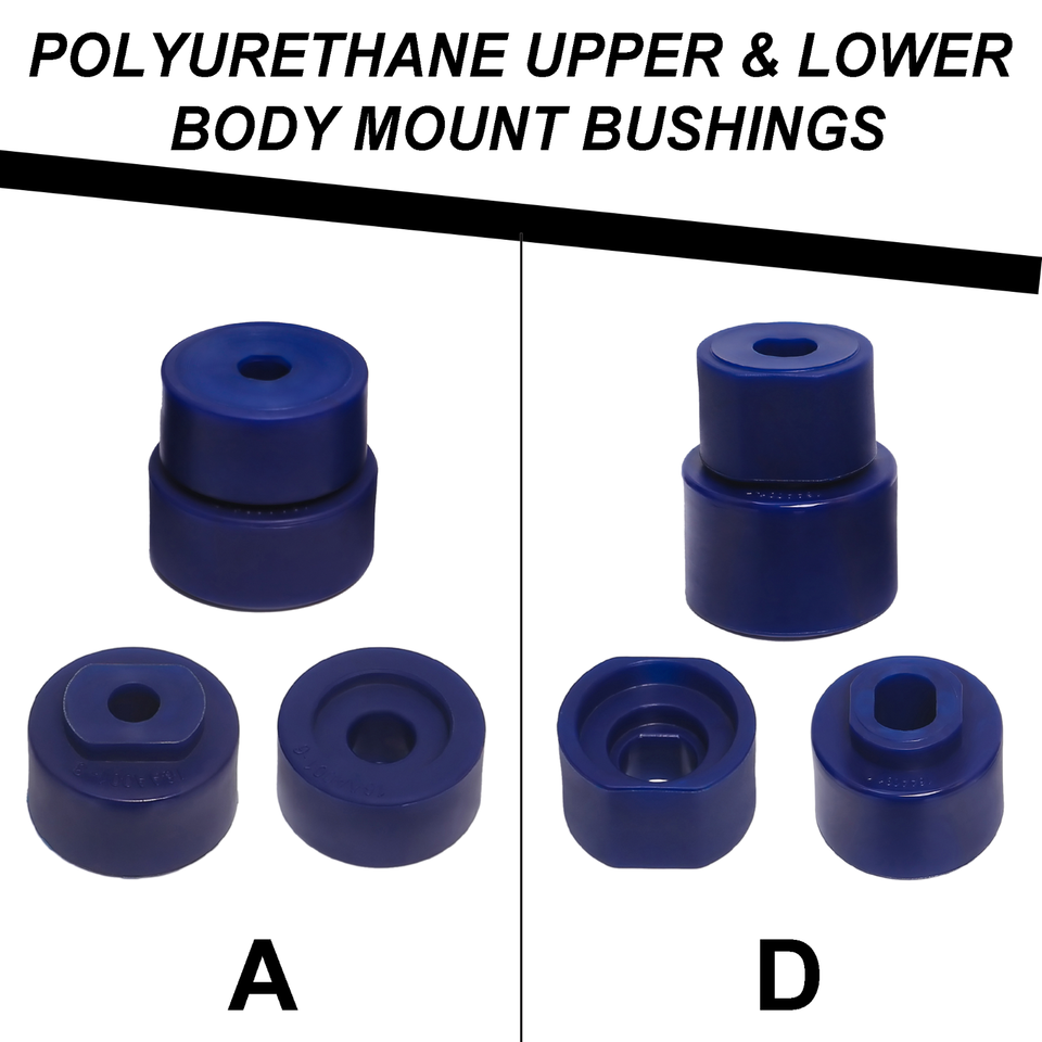 Complete Body Mount Bushing Kit in PU For Ford Explorer Sport Trac 01 ...
