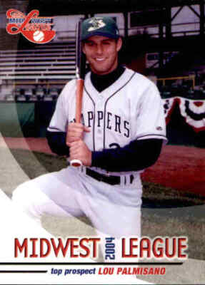2004 Midwest League Top Prospects Grandstand #3 Lou Palmisano Fort ...