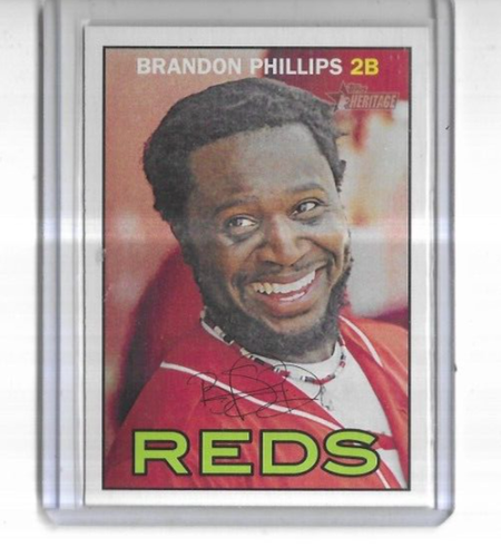 2016 Topps Heritage #23 Brandon Phillips Cincinnati Reds | eBay
